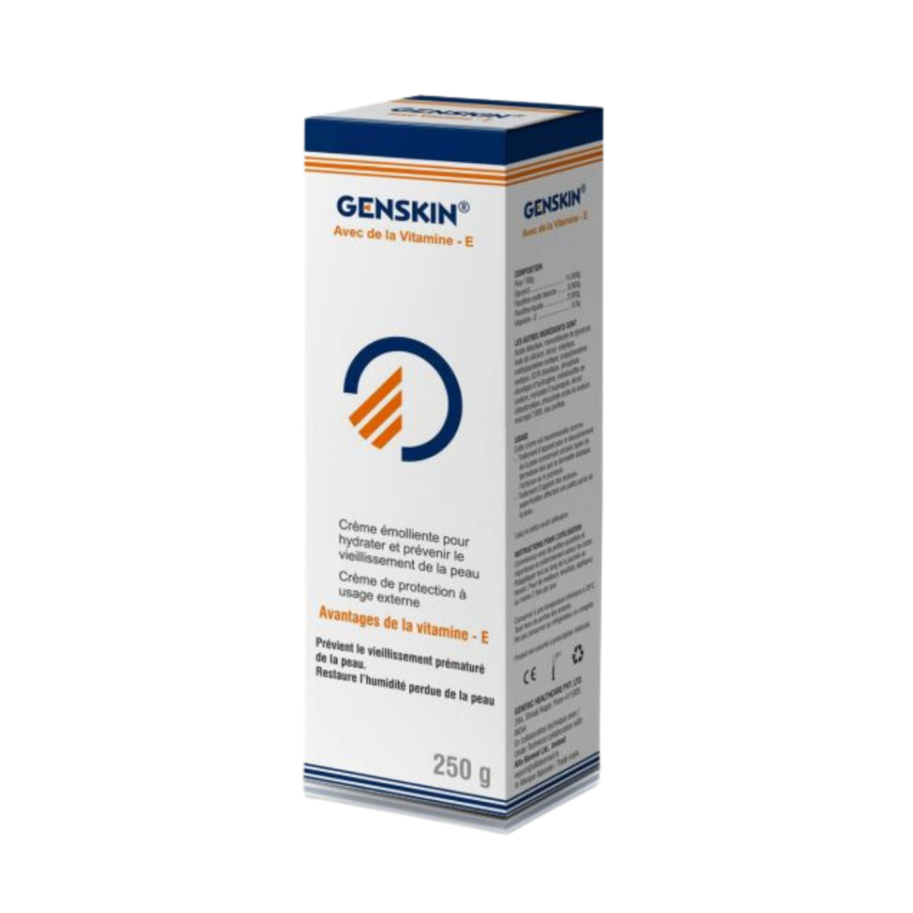 Genskin Éclat Crème Émoliente – Hydratation Intense et Prévention du ...